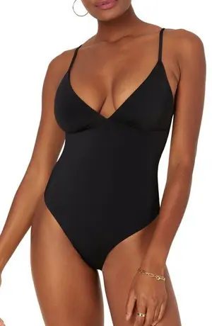ANDIE The Lanikai One-piece Swimsuit - Black