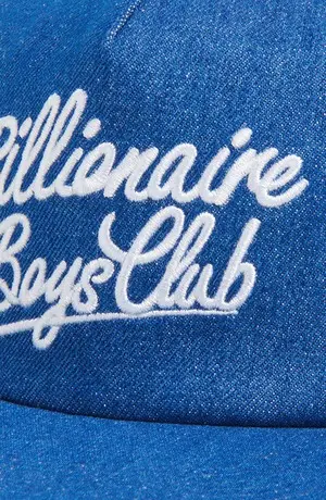 BILLIONAIRE BOYS CLUB Script Embroidered Adjustable Baseball Cap
