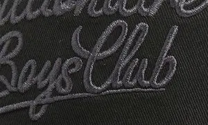 BILLIONAIRE BOYS CLUB Script Embroidered Snapback Baseball Cap