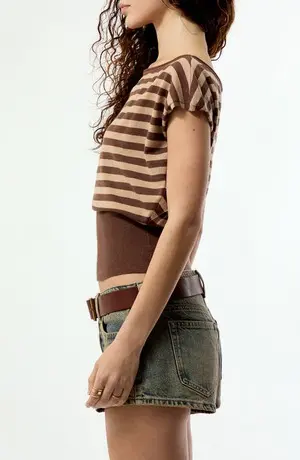 PACSUN Eva Knit Top
