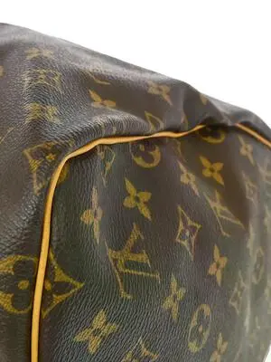 LOUIS VUITTON 1997 55 Keepall Travel Handbag - Brown