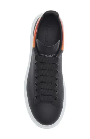 Alexander McQueen Oversized Sole Leather Sneaker - Blue