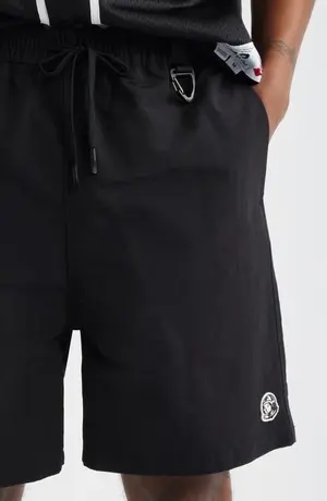 BILLIONAIRE BOYS CLUB Shibuya Nylon Drawstring Shorts - Black