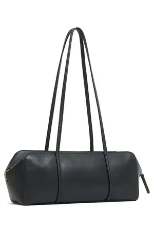 MANSUR GAVRIEL Filo Leather Shoulder Bag - Black