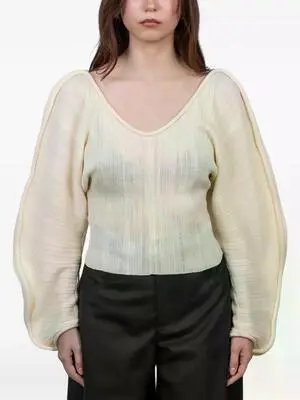 Séfr V-neck Long Sleeve Top