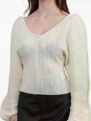 Séfr V-neck Long Sleeve Top