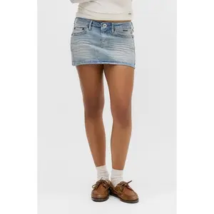BDG URBAN OUTFITTERS Ultra Mini Denim Skirt - Bleach