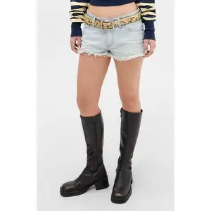 BDG URBAN OUTFITTERS Minnie Distressed Denim Cutoff Shorts