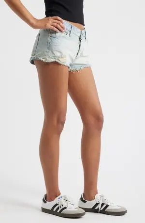 BDG URBAN OUTFITTERS Minnie Distressed Denim Cutoff Shorts