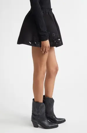 GOLDEN GOOSE Sequined Miniskirt