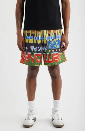 Billionaire Boys Club Printed Shorts For Men