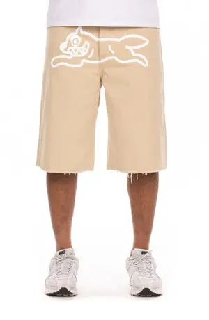 ICECREAM Fenton 5-pocket Cotton Twill Shorts