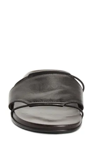 THE ROW Vivienne Slide Sandal - Black