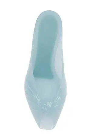 Chloé Jelly Peep Toe Kitten Heel Mule