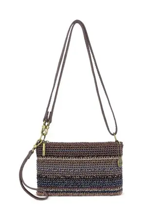 THE SAK Vita Hand-crochet Crossbody Wristlet - Aspen Stripe