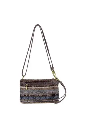 THE SAK Vita Hand-crochet Crossbody Wristlet - Aspen Stripe