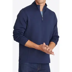 UNTUCKIT Mazzano Performance Quarter Zip - Navy