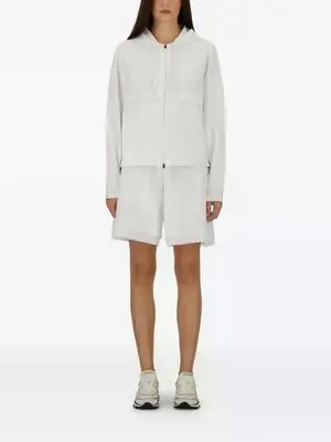 Herno Zip-up Hoodie With Drawstring Hood