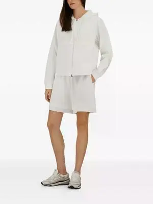 Herno Zip-up Hoodie With Drawstring Hood