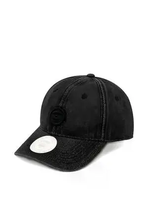 AAPE BY *A BATHING APE Patch-appliqué Baseball Cap - Black