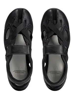 Y3 Leather And Mesh Gsg9 Sneakers
