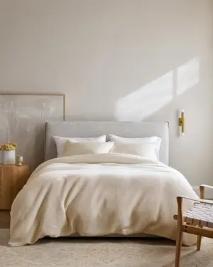 Quince Organic Waffle Sham Set
