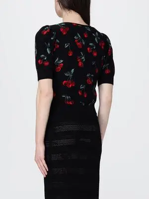 TWINSET Cotton Jacquard Motif Sweater