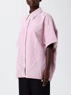 Marni Printed Cotton Casual Shirt - Pink