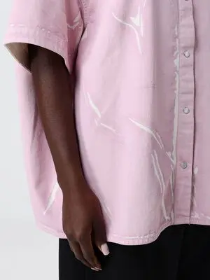 Marni Printed Cotton Casual Shirt - Pink