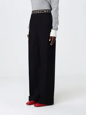 Marni Virgin Wool Palazzo Trousers - Black