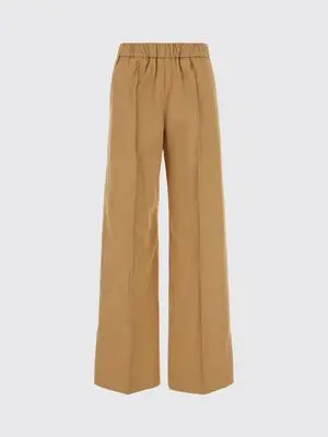 JIL SANDER Wide Leg Trousers - Beige