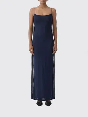 Straight Neckline Maxi Dresses