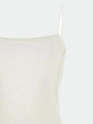 Jacquemus Viscose Knit Maxi Dress - White