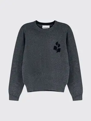 Isabel Marant Étoile Wool And Cotton Crewneck Pullover - Charcoal