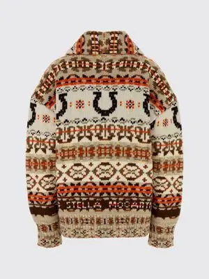 Stella McCartney Horse Print Shawl Collar Cardigan