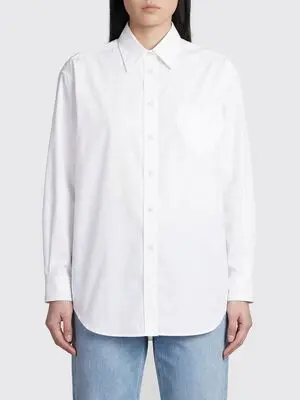 Moschino Classic Cotton Shirt With Heart Print