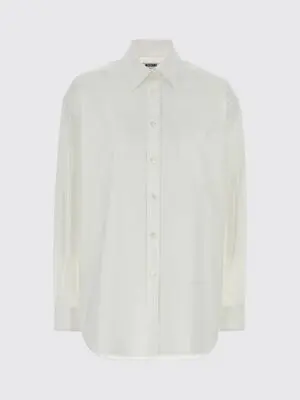Moschino Classic Cotton Shirt With Heart Print