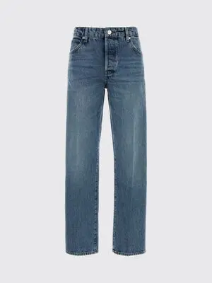 FRAME High Rise Straight Leg Jeans