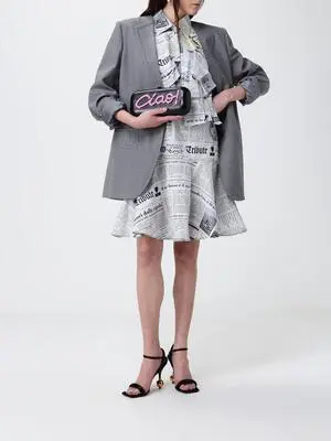 Moschino Single-breasted Blazer - Grey