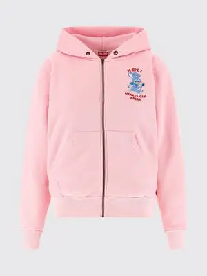 Kenzo Cotton Hoodie With Slogan