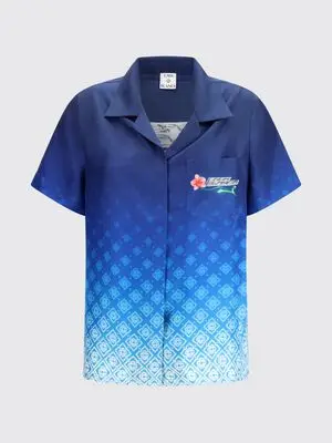 Casablanca Silk Graphic Print Shirt