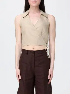 COLMAR Sleeveless Wrap Top With Tie Detail