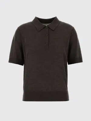 Loulou De Saison Cashmere Knit Polo Shirt
