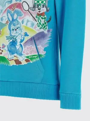 Kenzo Graphic Print Cotton Hoodie