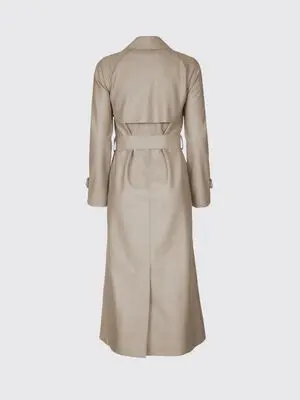 Harris Wharf London Double-breasted Virgin Wool Trench Coat