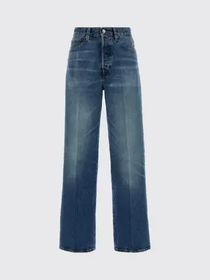 FRAME High Rise Wide Leg Jeans
