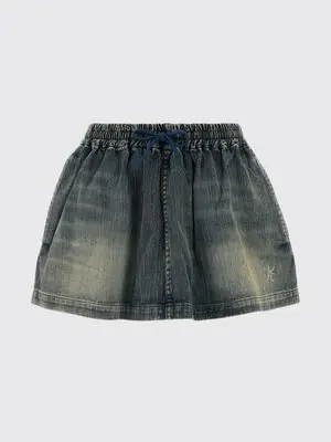 Balenciaga Distressed Denim Skirt