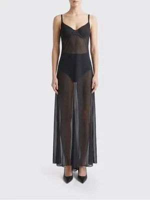 Balenciaga Round Neck Evening Dresses