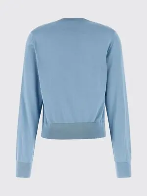 Dolce & Gabbana Silk Cardigan With Floral Embroidery - Blue
