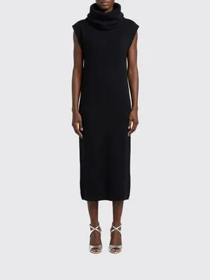 Alaïa Ribbed Turtleneck Dress